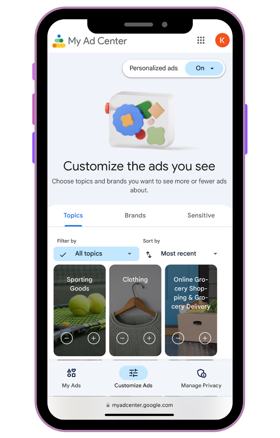 Users Can Now Control Their Ad Experience With Google's My Ad Center ...